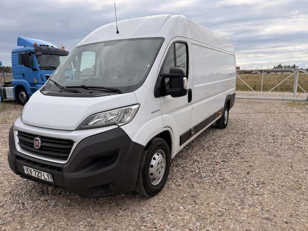White Fiat Ducato 2018 in Vilnius, with an engine capacity of 2.30 L and mileage of 383 thousand km for 9900 €, photo 1 on AUTOMOTO.COM.LV