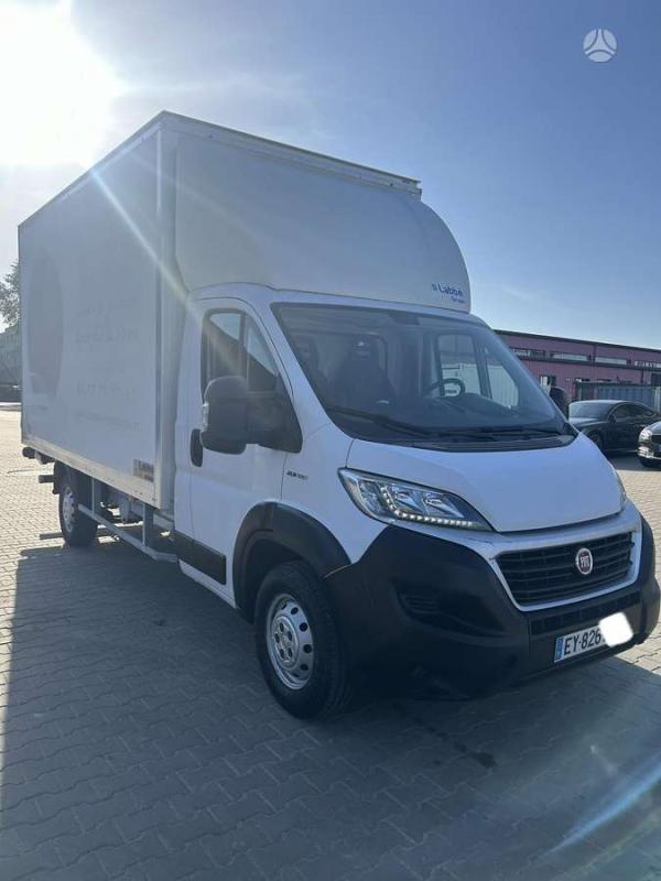 White Fiat Ducato 2018 in Kaunas, with an engine capacity of 2.30 L and mileage of 228 thousand km for 12500 €, photo 4 on AUTOMOTO.COM.LV