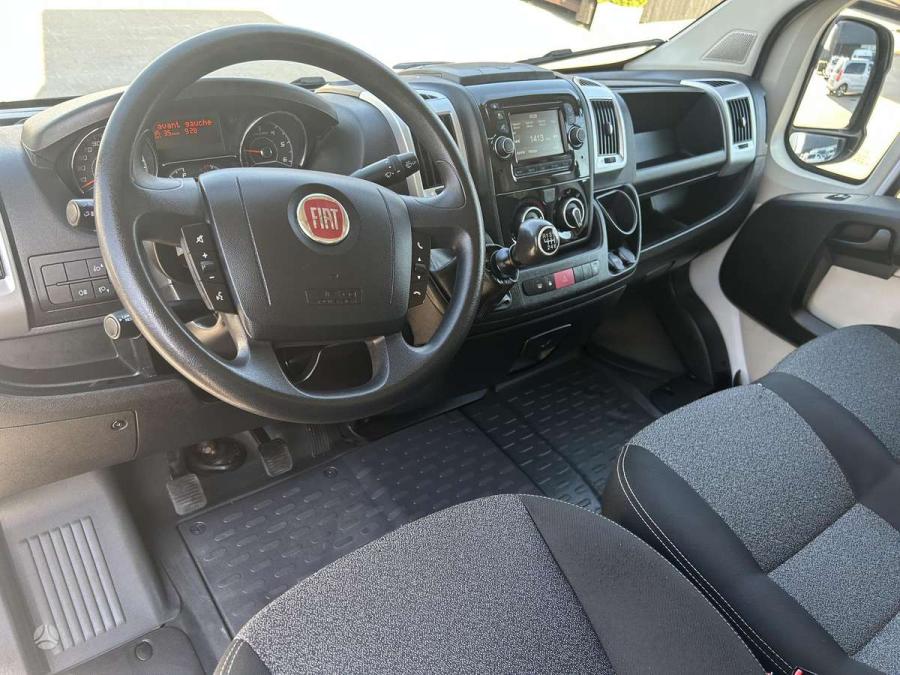 White Fiat Ducato 2018 in Kaunas, with an engine capacity of 2.30 L and mileage of 228 thousand km for 12500 €, photo 10 on AUTOMOTO.COM.LV