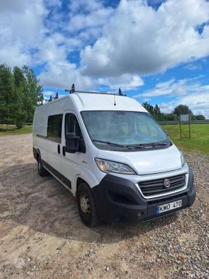 Balts Fiat Ducato 2018 Jurbarkas, ar dzinēja tilpumu 2.29 L un nobraukumu 268 tūkst. km par 8100 €, foto 3 vietnē AUTOMOTO.COM.LV