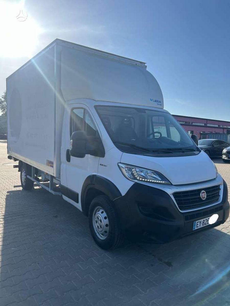 Balts Fiat Ducato 2018 Kauņa, ar dzinēja tilpumu 2.30 L un nobraukumu 228 tūkst. km par 11300 €, foto 1 vietnē AUTOMOTO.COM.LV