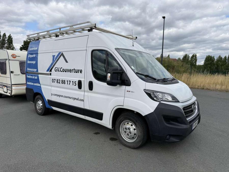 White Fiat Ducato 2019 in Kaunas, with an engine capacity of 2.30 L and mileage of 354 thousand km for 5700 €, photo 1 on AUTOMOTO.COM.LV