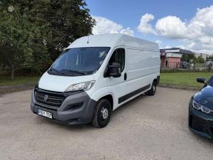White Fiat Ducato 2019 in Panevezys, with an engine capacity of 2.30 L and mileage of 161 thousand km for 9800 €, photo  on AUTOMOTO.COM.LV