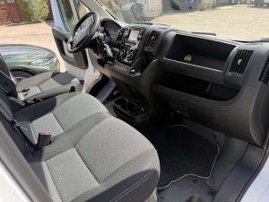 White Fiat Ducato 2019 in Panevezys, with an engine capacity of 2.30 L and mileage of 161 thousand km for 9800 €, photo 11 on AUTOMOTO.COM.LV