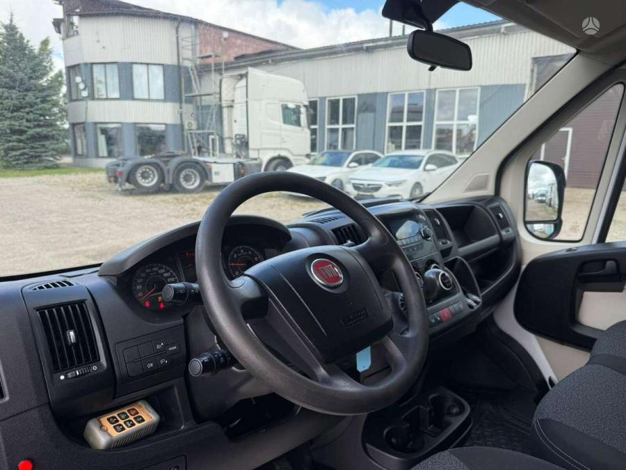 Balts Fiat Ducato 2019 Klaipėda, ar dzinēja tilpumu 2.29 L un nobraukumu 340 tūkst. km par 9250 €, foto 13 vietnē AUTOMOTO.COM.LV