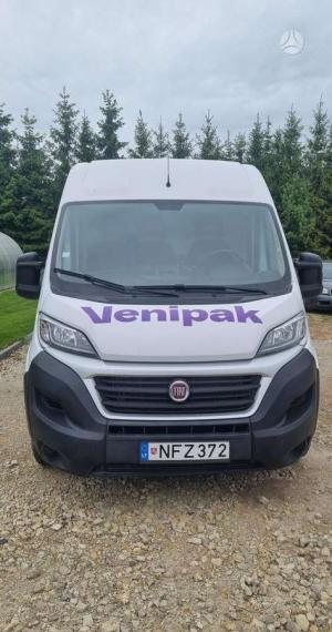 White Fiat Ducato 2019 in Panevezys, with an engine capacity of 2.30 L and mileage of 136 thousand km for 11000 €, photo  on AUTOMOTO.COM.LV