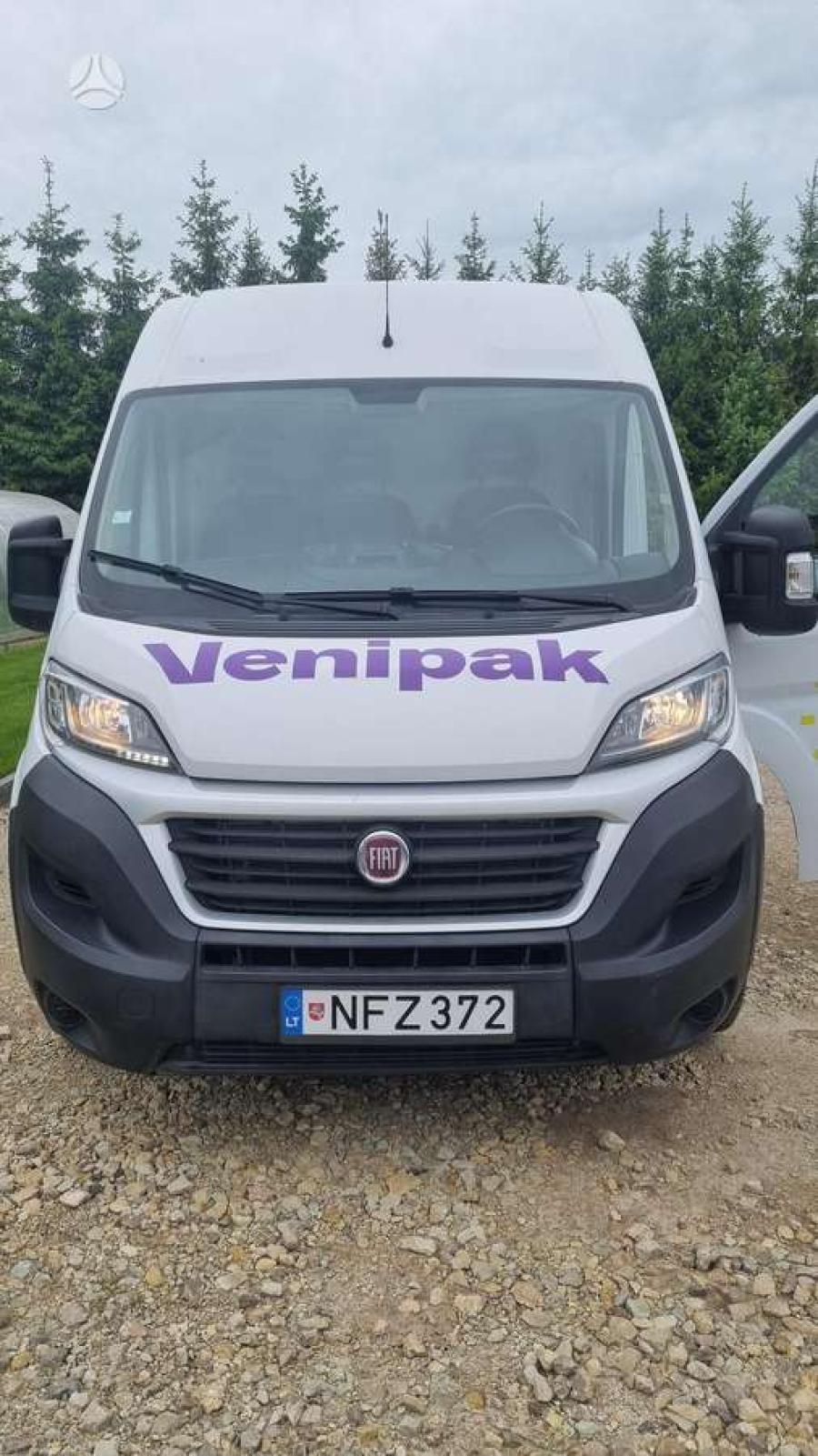 White Fiat Ducato 2019 in Panevezys, with an engine capacity of 2.30 L and mileage of 136 thousand km for 11000 €, photo 3 on AUTOMOTO.COM.LV