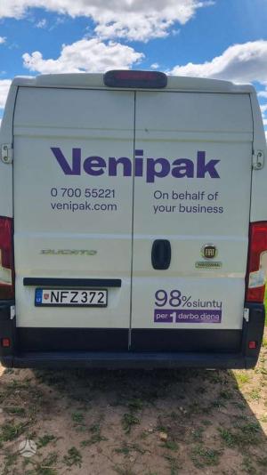 White Fiat Ducato 2019 in Panevezys, with an engine capacity of 2.30 L and mileage of 136 thousand km for 11000 €, photo 6 on AUTOMOTO.COM.LV