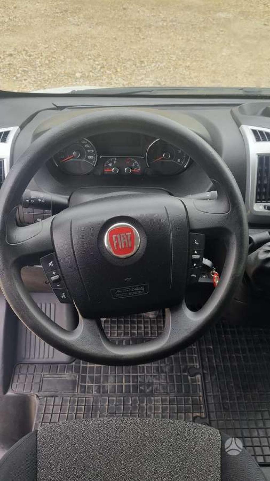 White Fiat Ducato 2019 in Panevezys, with an engine capacity of 2.30 L and mileage of 136 thousand km for 11000 €, photo 14 on AUTOMOTO.COM.LV