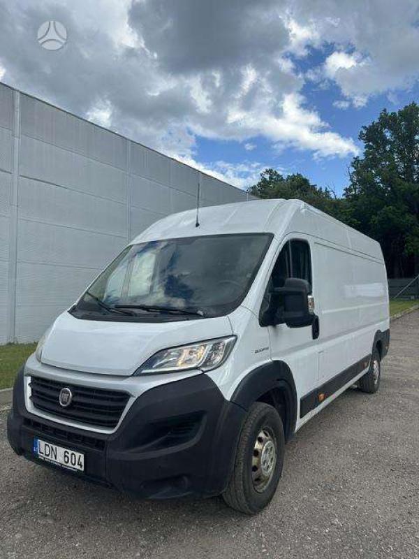 White Fiat Ducato 2019 in Alytus, with an engine capacity of 2.29 L and mileage of 258 thousand km for 9750 €, photo 1 on AUTOMOTO.COM.LV