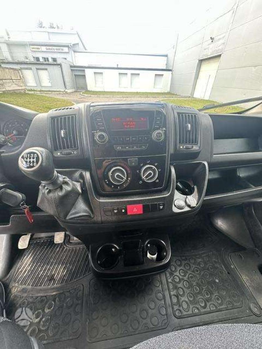 White Fiat Ducato 2019 in Alytus, with an engine capacity of 2.29 L and mileage of 258 thousand km for 9750 €, photo 12 on AUTOMOTO.COM.LV