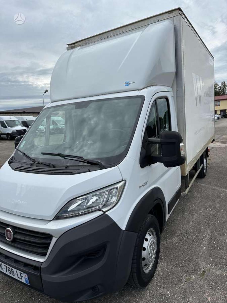 White Fiat Ducato 2019 in Taurage, with an engine capacity of 2.29 L and mileage of 307 thousand km for 11500 €, photo 1 on AUTOMOTO.COM.LV
