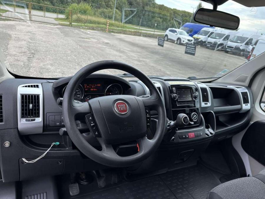White Fiat Ducato 2019 in Taurage, with an engine capacity of 2.29 L and mileage of 307 thousand km for 11500 €, photo 13 on AUTOMOTO.COM.LV