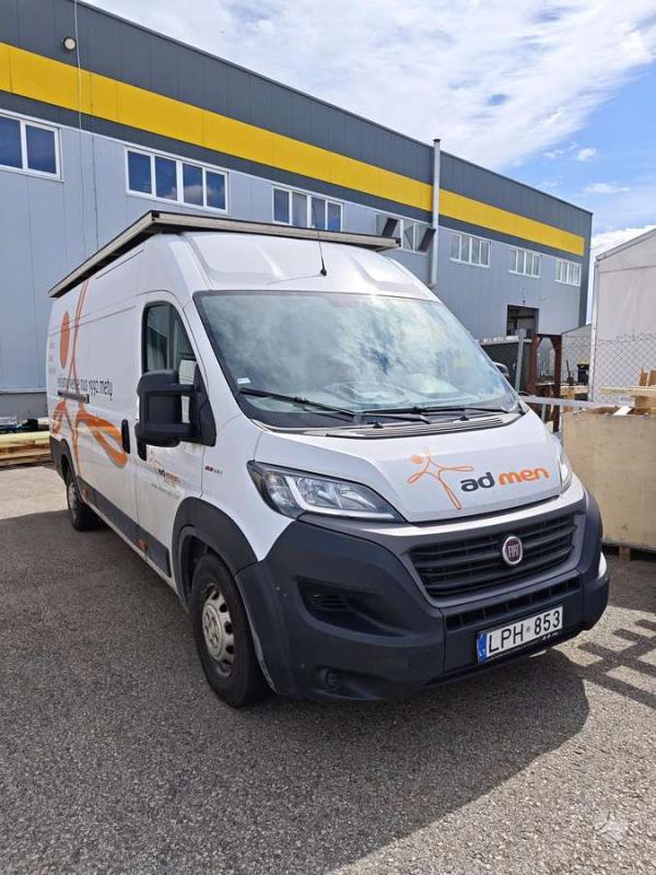 White Fiat Ducato 2020 in Klaipeda, with an engine capacity of 2.29 L and mileage of 213 thousand km for 7000 €, photo 1 on AUTOMOTO.COM.LV
