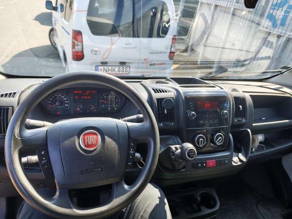 White Fiat Ducato 2020 in Klaipeda, with an engine capacity of 2.29 L and mileage of 213 thousand km for 7000 €, photo 6 on AUTOMOTO.COM.LV
