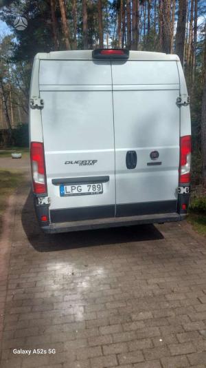 White Fiat Ducato 2020 in Vilnius, with an engine capacity of 2.29 L and mileage of 425 thousand km for 7000 €, photo 4 on AUTOMOTO.COM.LV