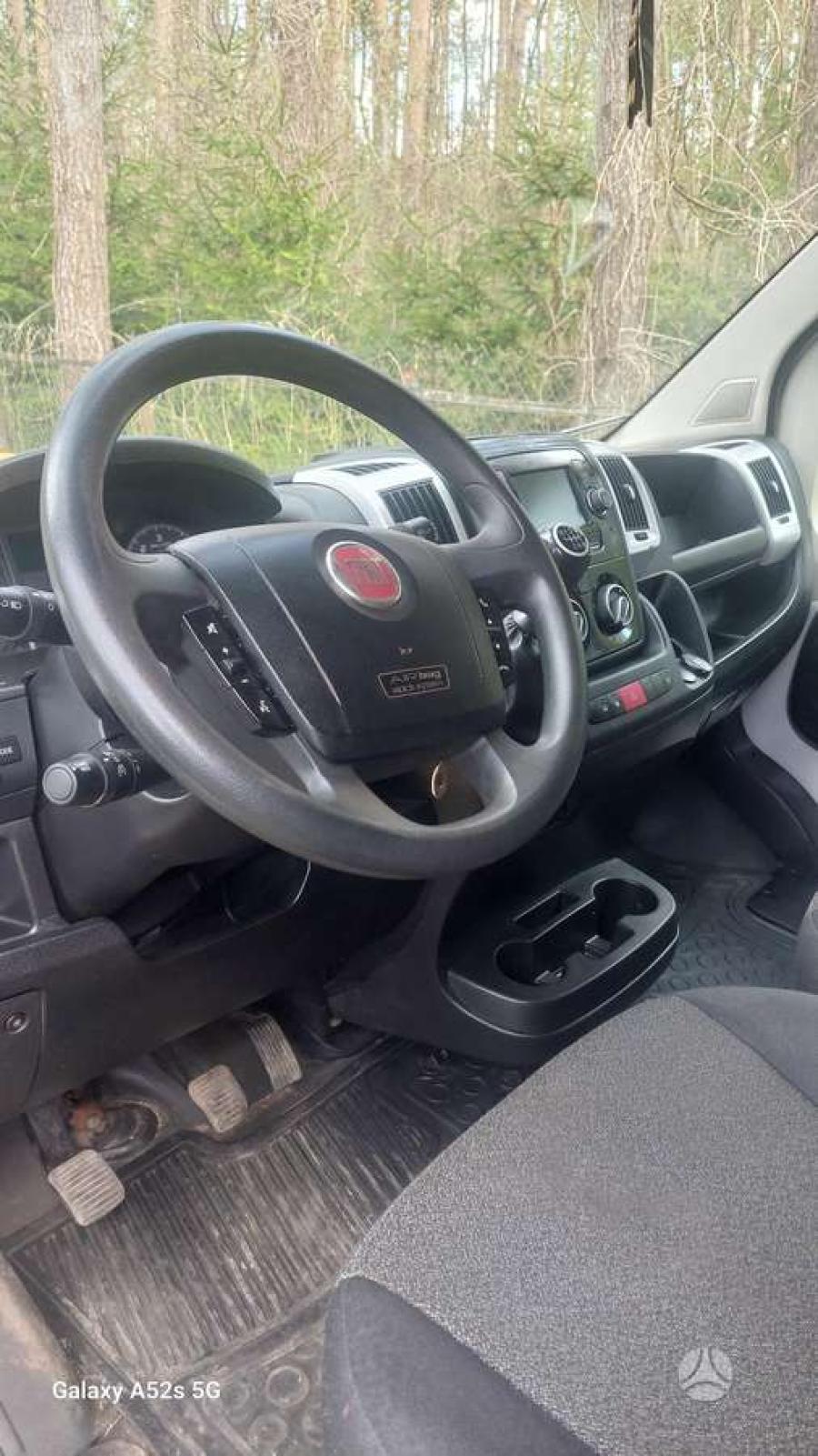White Fiat Ducato 2020 in Vilnius, with an engine capacity of 2.29 L and mileage of 425 thousand km for 7000 €, photo 5 on AUTOMOTO.COM.LV