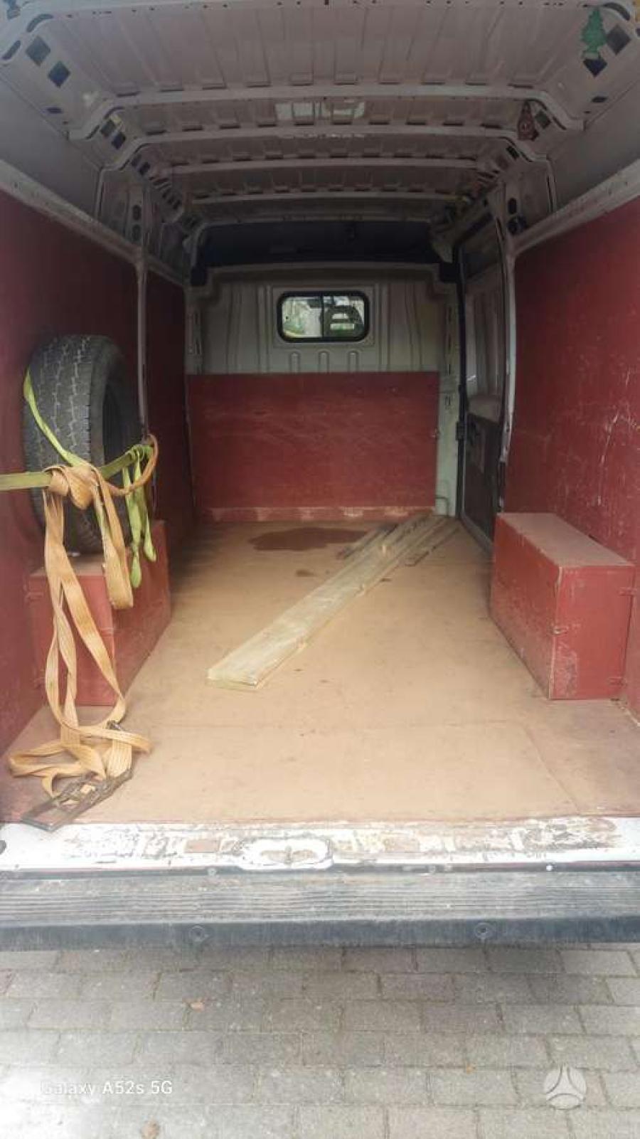 White Fiat Ducato 2020 in Vilnius, with an engine capacity of 2.29 L and mileage of 425 thousand km for 7000 €, photo 7 on AUTOMOTO.COM.LV