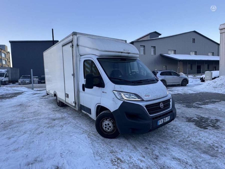 White Fiat Ducato 2021 in Taurage, with an engine capacity of 2.29 L and mileage of 171 thousand km for 12500 €, photo 6 on AUTOMOTO.COM.LV
