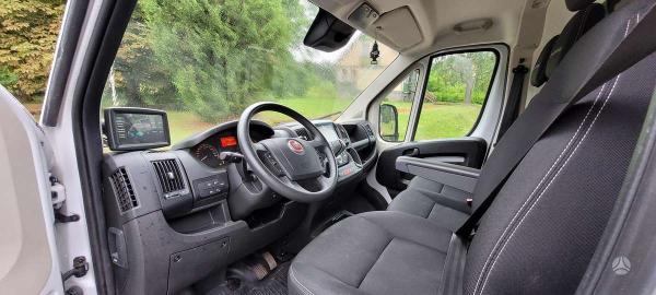 White Fiat Ducato 2021 in Elektrenai, with an engine capacity of 0.00 L and mileage of 28 thousand km for 14950 €, photo 6 on AUTOMOTO.COM.LV
