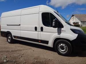 White Fiat Ducato 2021 in Taurage, with an engine capacity of 2.30 L and mileage of 180 thousand km for 13189 €, photo 4 on AUTOMOTO.COM.LV