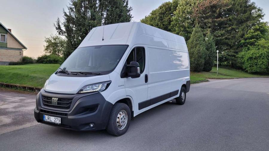 Balts Fiat Ducato 2021 Elektrėnai, ar dzinēja tilpumu 2.30 L un nobraukumu 102 tūkst. km par 14985 €, foto 1 vietnē AUTOMOTO.COM.LV