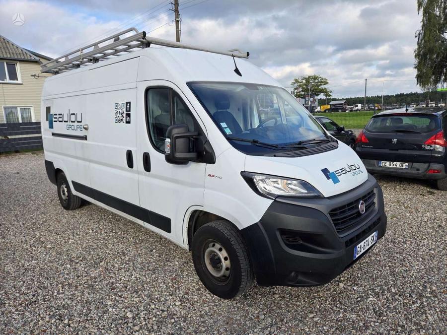 White Fiat Ducato 2021 in Taurage, with an engine capacity of 2.29 L and mileage of 196 thousand km for 11011 €, photo 1 on AUTOMOTO.COM.LV