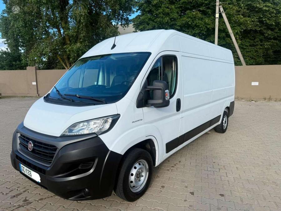White Fiat Ducato 2021 in Kaunas, with an engine capacity of 2.30 L and mileage of 396 thousand km for 6980 €, photo 1 on AUTOMOTO.COM.LV