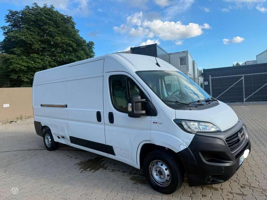 White Fiat Ducato 2021 in Kaunas, with an engine capacity of 2.30 L and mileage of 396 thousand km for 6980 €, photo 4 on AUTOMOTO.COM.LV