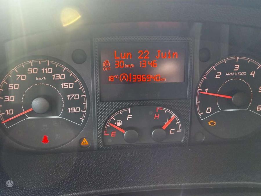 White Fiat Ducato 2021 in Kaunas, with an engine capacity of 2.30 L and mileage of 396 thousand km for 6980 €, photo 6 on AUTOMOTO.COM.LV