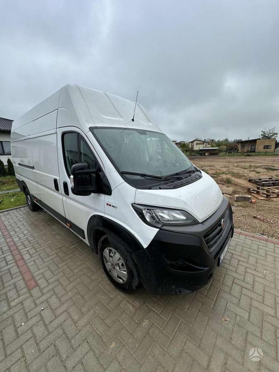 White Fiat Ducato 2021 in Kaunas, with an engine capacity of 2.21 L and mileage of 290 thousand km for 13000 €, photo 1 on AUTOMOTO.COM.LV