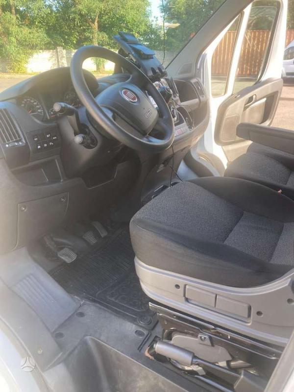 White Fiat Ducato 2021 in Vilnius, with an engine capacity of 2.29 L and mileage of 294 thousand km for 9500 €, photo 7 on AUTOMOTO.COM.LV