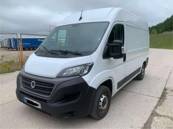 Balts Fiat Ducato 2021 Viļņa, ar dzinēja tilpumu 2.30 L un nobraukumu 153 tūkst. km par 11616 €, foto 1 vietnē AUTOMOTO.COM.LV