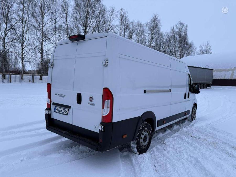 White Fiat Ducato 2022 in Kupiskis, with an engine capacity of 2.18 L and mileage of 301 thousand km for 12500 €, photo 5 on AUTOMOTO.COM.LV