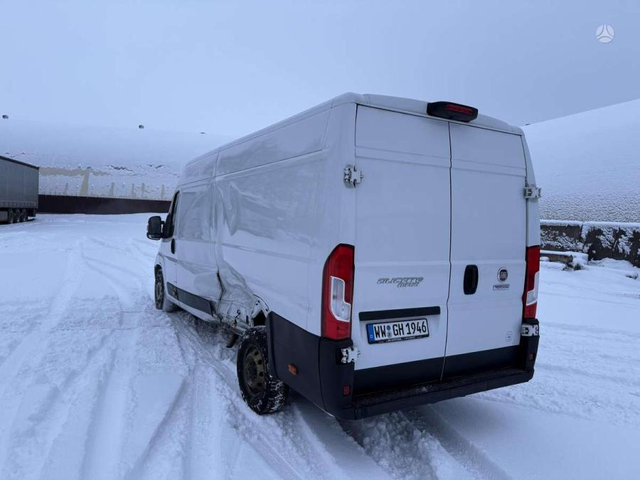 White Fiat Ducato 2022 in Kupiskis, with an engine capacity of 2.18 L and mileage of 302 thousand km for 11900 €, photo 12 on AUTOMOTO.COM.LV