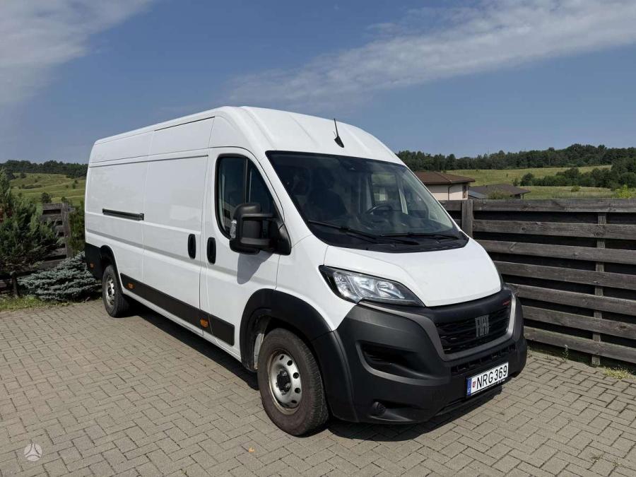 White Fiat Ducato 2022 in Vilnius, with an engine capacity of 2.18 L and mileage of 86 thousand km for 21780 €, photo 1 on AUTOMOTO.COM.LV