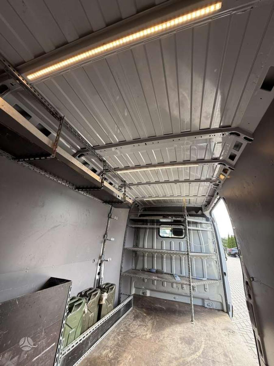 White Fiat Ducato 2022 in Vilnius, with an engine capacity of 2.18 L and mileage of 86 thousand km for 21780 €, photo 8 on AUTOMOTO.COM.LV