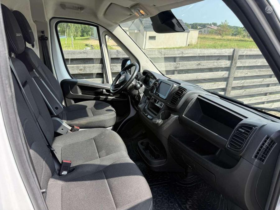 White Fiat Ducato 2022 in Vilnius, with an engine capacity of 2.18 L and mileage of 86 thousand km for 21780 €, photo 10 on AUTOMOTO.COM.LV