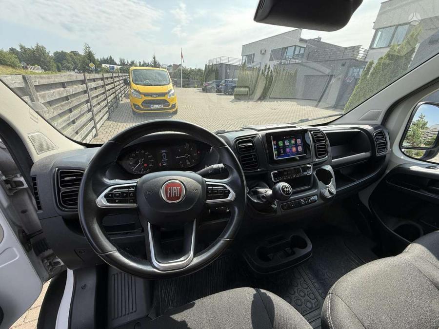 White Fiat Ducato 2022 in Vilnius, with an engine capacity of 2.18 L and mileage of 86 thousand km for 21780 €, photo 17 on AUTOMOTO.COM.LV