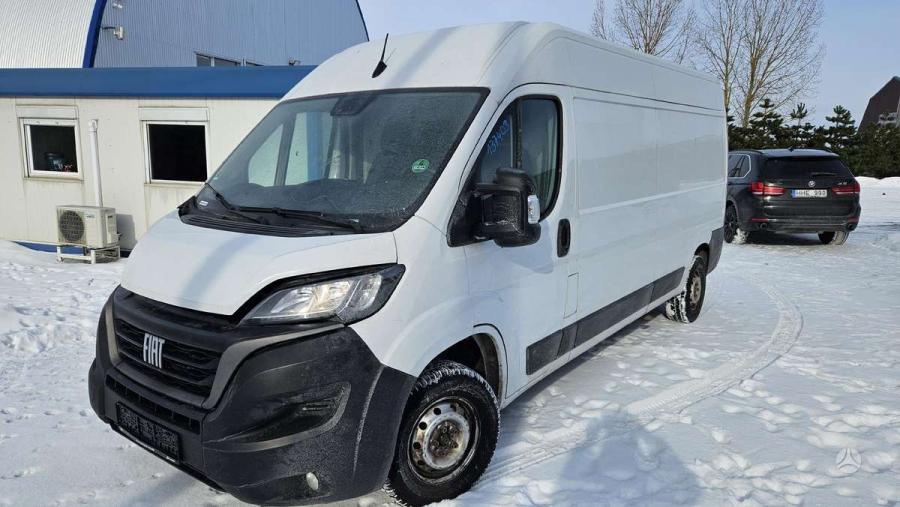 White Fiat Ducato 2023 in Marijampole, with an engine capacity of 2.18 L and mileage of 127 thousand km for 12500 €, photo 1 on AUTOMOTO.COM.LV