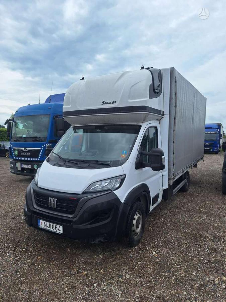 Balts Fiat Ducato 2023 Kauņa, ar dzinēja tilpumu 2.18 L un nobraukumu 340 tūkst. km par 9990 €, foto 1 vietnē AUTOMOTO.COM.LV