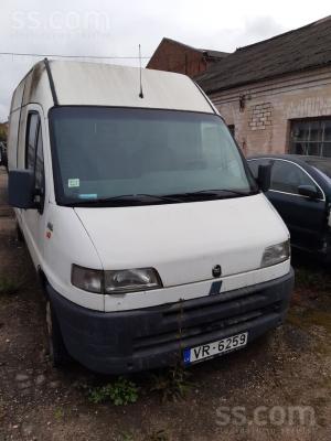 White Fiat Ducato 1996 in Daugavpils, with an engine capacity of 2.50 L and mileage of 270 thousand km for 1200 €, photo  on AUTOMOTO.COM.LV
