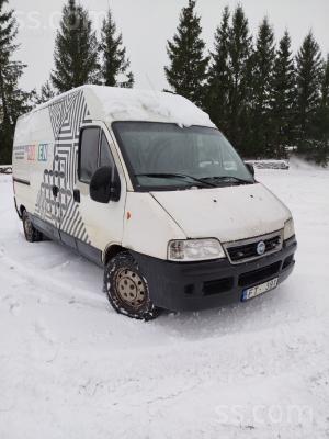 White Fiat Ducato 2006 in Talsi, with an engine capacity of 2.80 L and mileage of 280 thousand km for 2100 €, photo  on AUTOMOTO.COM.LV