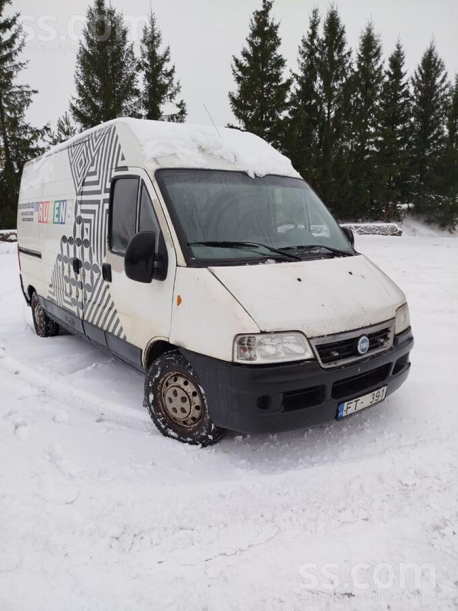 Balts Fiat Ducato 2006 Talsi, ar dzinēja tilpumu 2.80 L un nobraukumu 280 tūkst. km par 2100 €, foto 1 vietnē AUTOMOTO.COM.LV