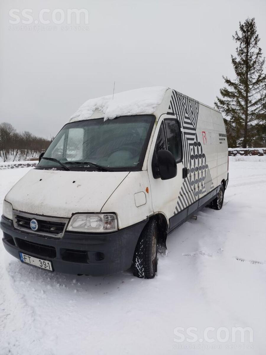 Balts Fiat Ducato 2006 Talsi, ar dzinēja tilpumu 2.80 L un nobraukumu 280 tūkst. km par 2100 €, foto 2 vietnē AUTOMOTO.COM.LV