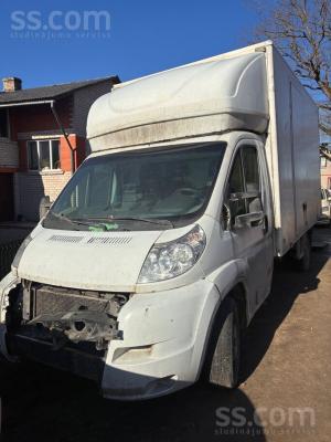 White Fiat Ducato 2007 in Aizkraukle, with an engine capacity of 2.20 L and mileage of 386 thousand km for 1200 €, photo  on AUTOMOTO.COM.LV