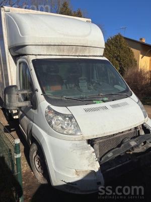White Fiat Ducato 2007 in Aizkraukle, with an engine capacity of 2.20 L and mileage of 386 thousand km for 1200 €, photo 3 on AUTOMOTO.COM.LV