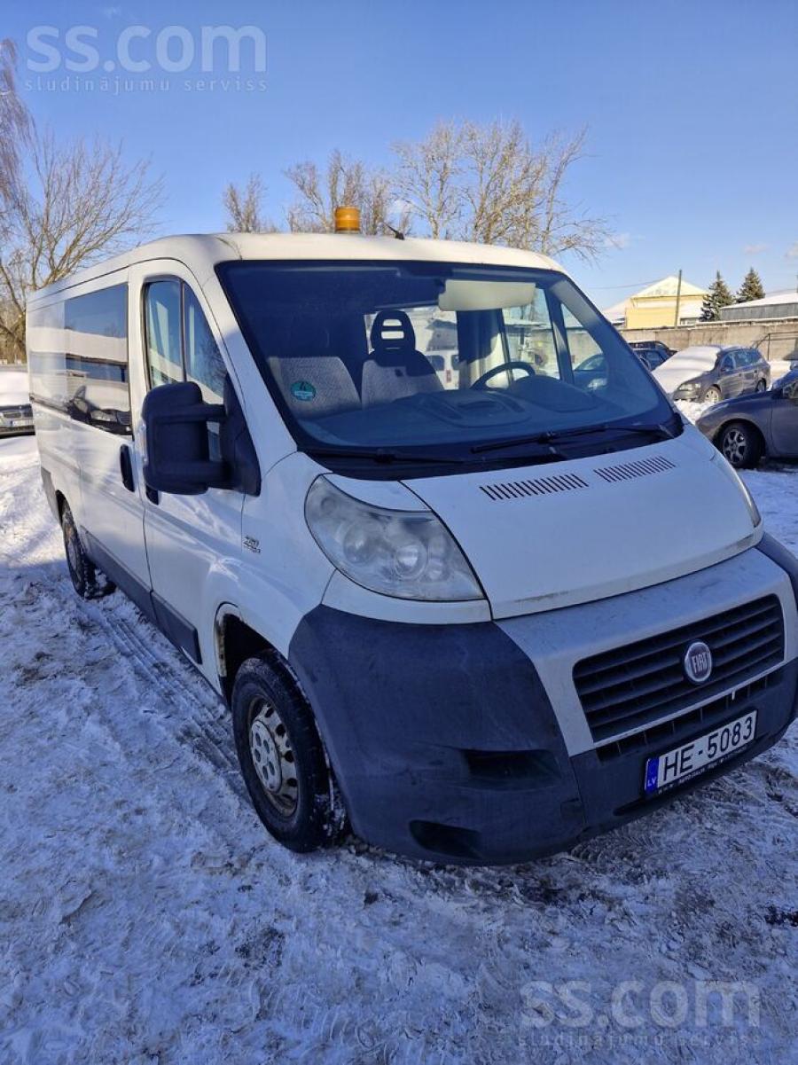 Balts Fiat Ducato 2008 Rīga, ar dzinēja tilpumu 2.30 L un nobraukumu 283 tūkst. km par 4800 €, foto 2 vietnē AUTOMOTO.COM.LV