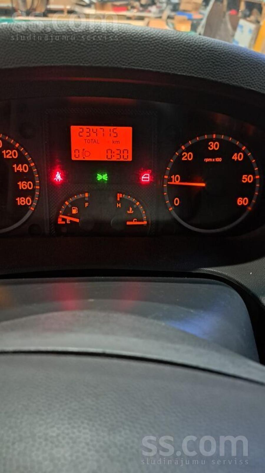 White Fiat Ducato 2008 in Daugavpils, with an engine capacity of 2.30 L and mileage of 235 thousand km for 3800 €, photo 3 on AUTOMOTO.COM.LV