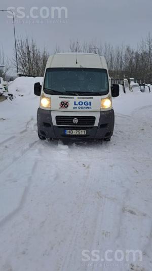 White Fiat Ducato 2008 in Daugavpils, with an engine capacity of 2.30 L and mileage of 235 thousand km for 3800 €, photo 4 on AUTOMOTO.COM.LV